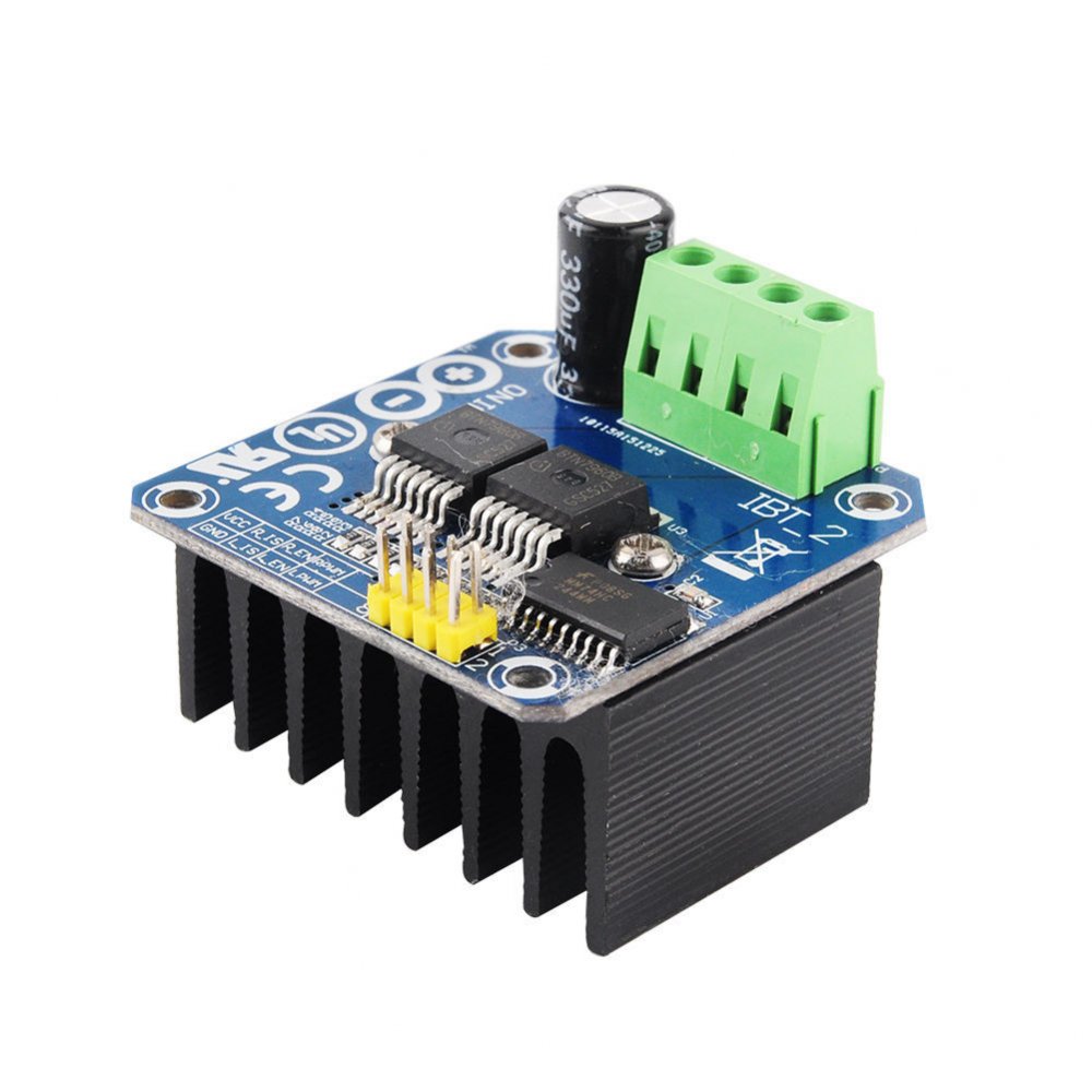 IBT-2 H-Bridge PWM Motor Driver 6-27V 43A pre Arduino - Vysoký výkon