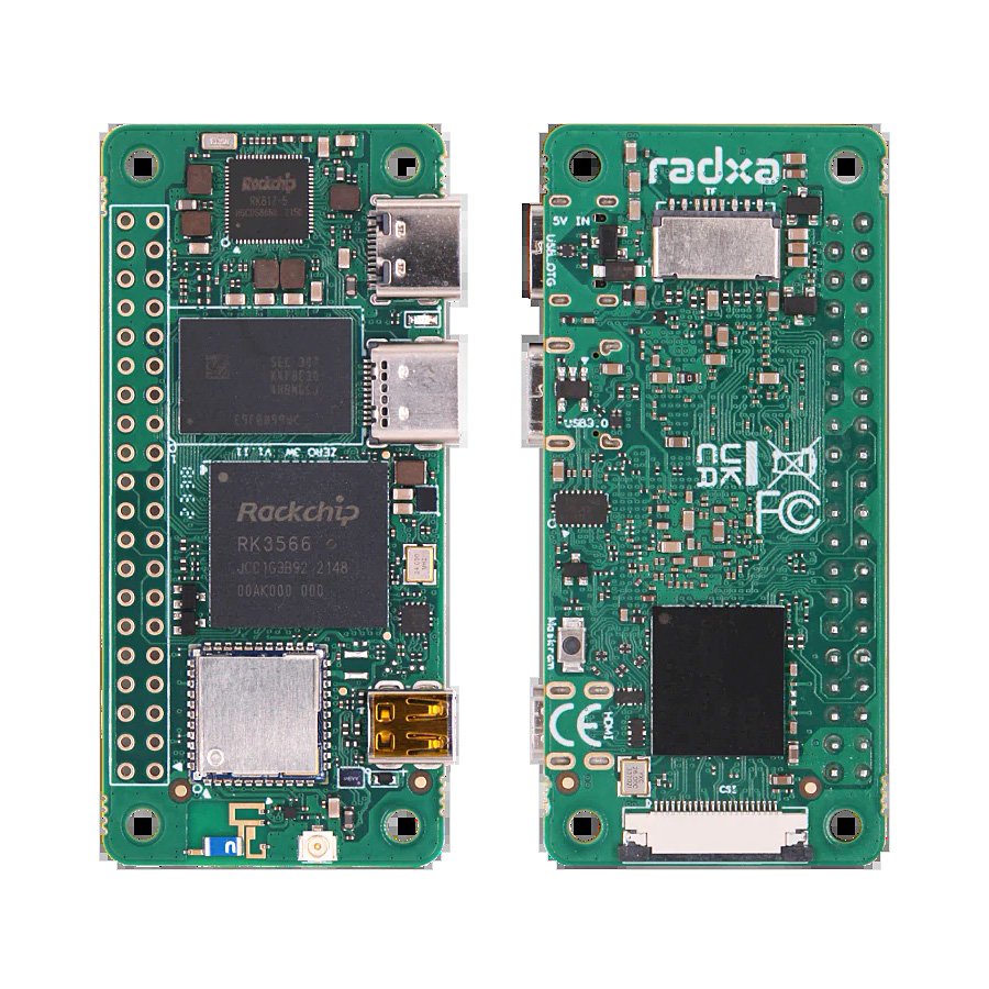 Radxa Zero 3W – Mini SBC s RK3566, HDMI, Wi-Fi a Bluetooth - Velikost ...