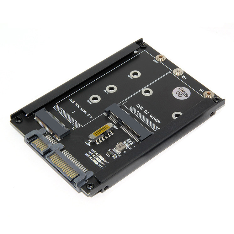 Adaptér mSATA / M.2 NGFF SATA na 2,5" SATA – Konverzia SSD na 2,5" disk