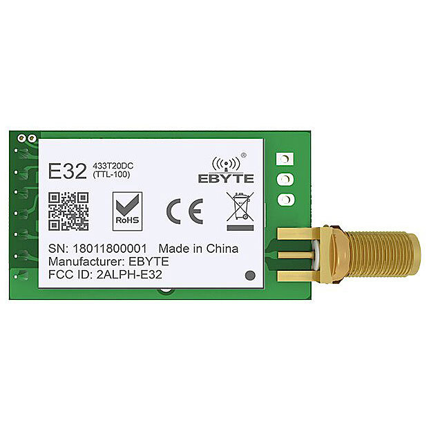 E32 LoRa DIP bezdrátový UART modul - Varianta: E32 LoRa DIP bezdrátový ...