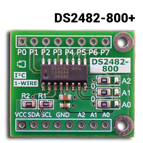 DS2482-800+ I2C na 8-Channel 1-Wire Rozšiřující Deska - Maxim Integrated